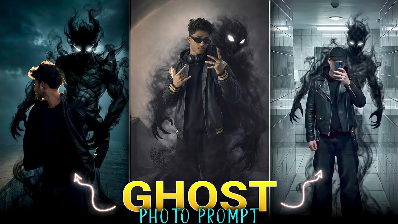 Ghost Ai Photo Editing Tutorial | Instagram Trending Ghost Ai Photo ...