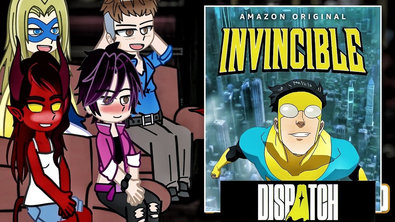 /🇧🇷🇺🇸/ Dispatch Invisgal & Blonde Blazer React to INVINCIBLE as new Z ...