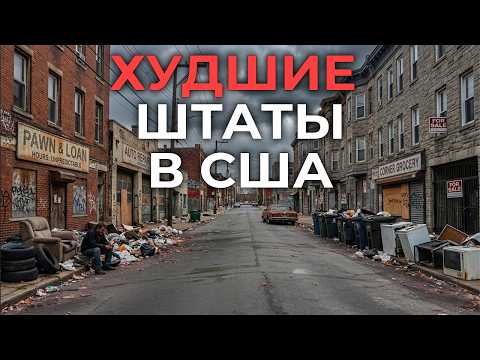 Эти 10 штатов доведут вас НАЛОГАМИ до НИЩЕТЫ в 2026 году