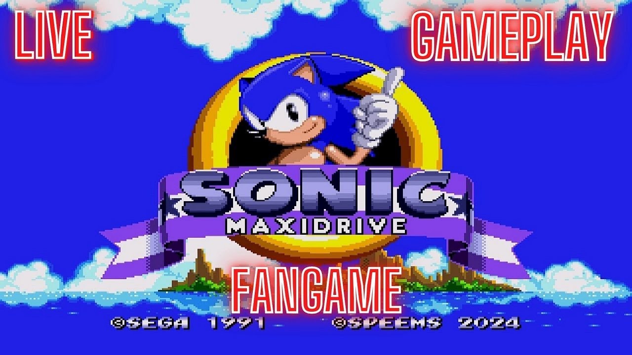 SONIC MAXIDRIVE #live #nostalgia #retro #nintendo #sega #classico # ...