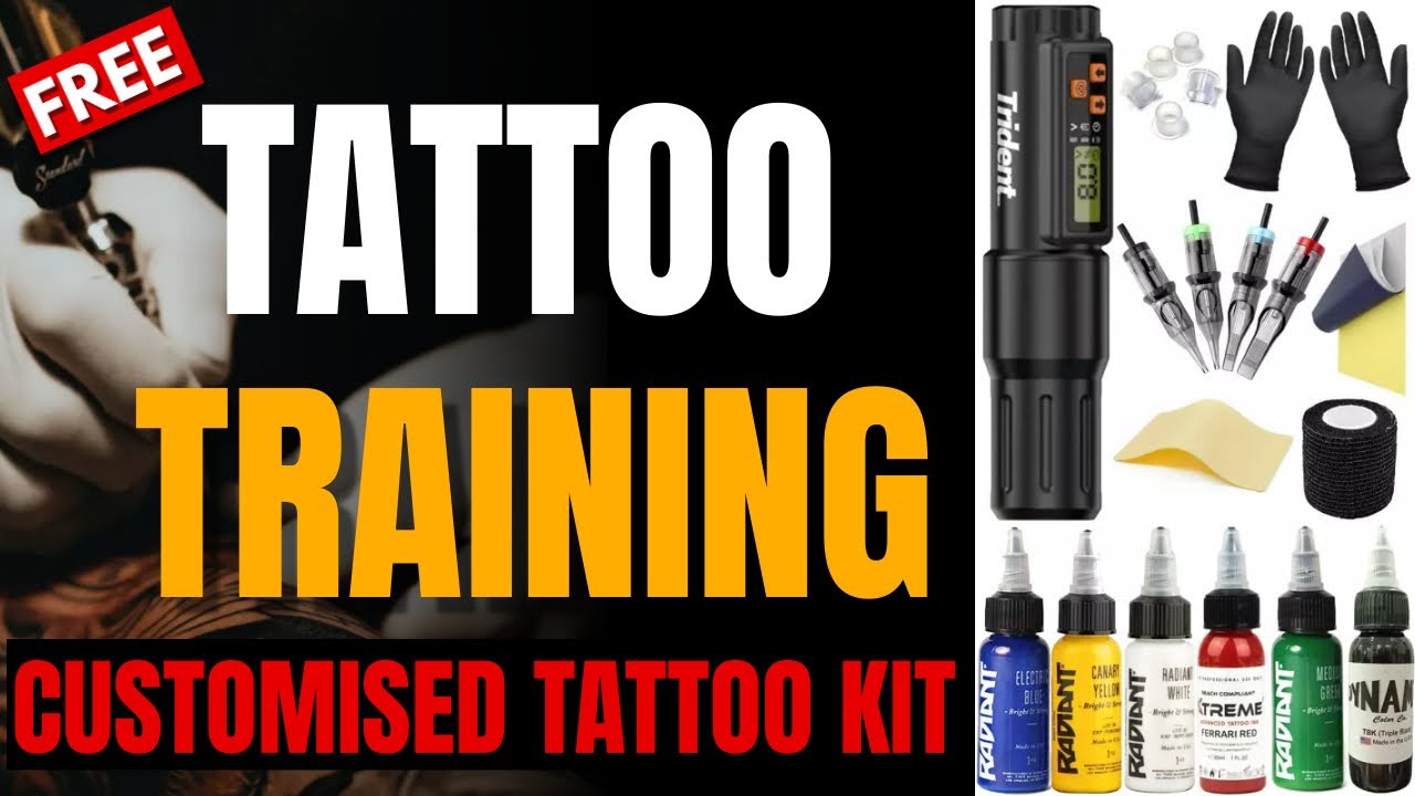 TATTOO TRAINING COURSE | PART 8 | TATTOO KIT FOR BEGINNERS - YouTube