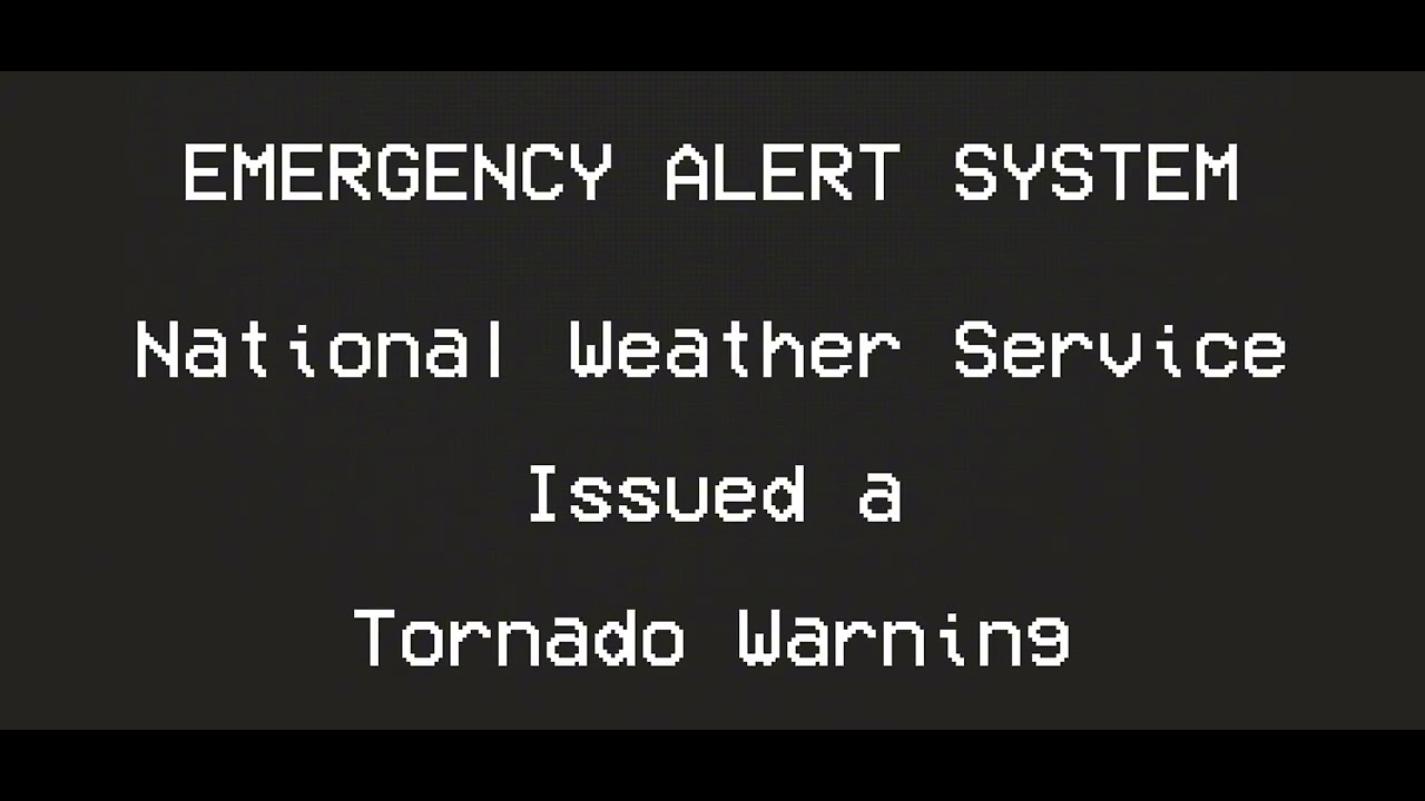 EAS Scenario: A Dangerous Tornado 🌪️ - YouTube