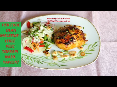Piliç Topkapı Nasıl Yapılır? Yemek Tarifleri - sevginin sofrası