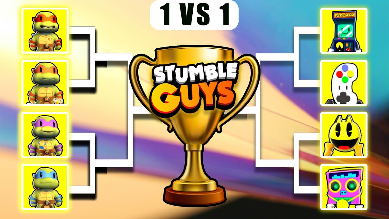 TMNT vs PACMAN Skins Tournament in Stumble Guys🔥 - YouTube