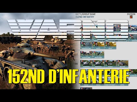 CROTALEs and EBRs! FIRST LOOK at the 152nd INFANTRY! | WARNO Battlegroup Overview - YouTube