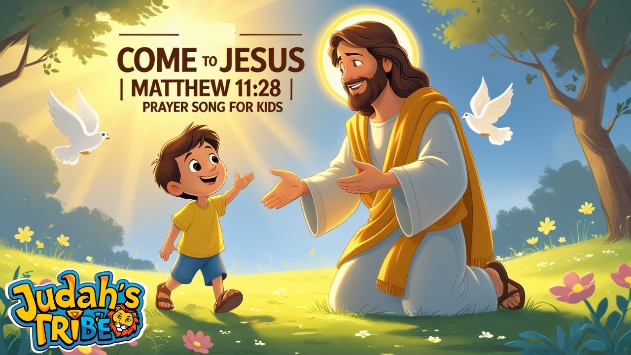 Come to Jesus | Matthew 11:28 | Judah's Tribe Christian Kids Songs ...
