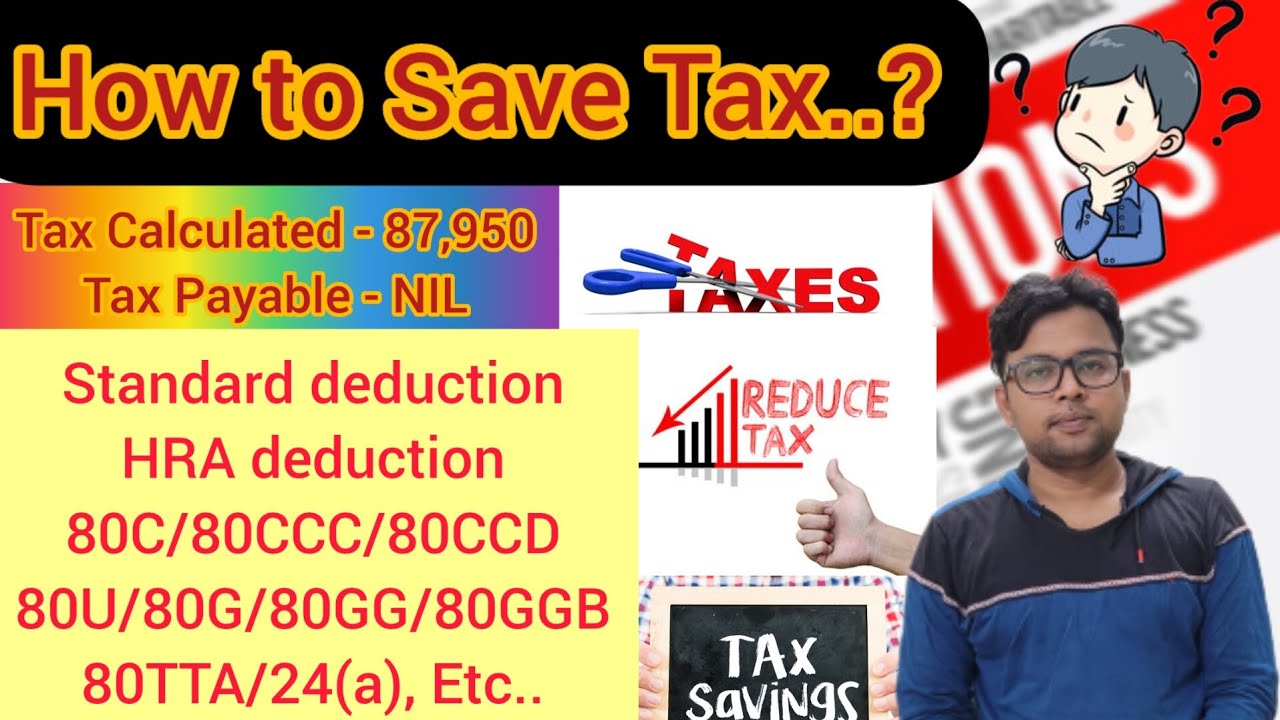 How to Save Taxes....? Nil Tax...| #tax #deductions #income #ssc # ...