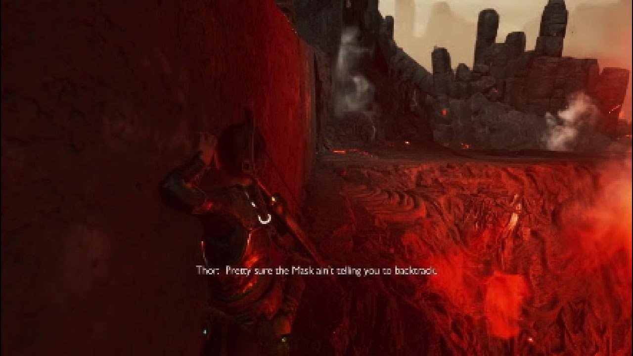 God of War Ragnarok Pretty Sure the Mask Ain't Telling You to Backtrack ...