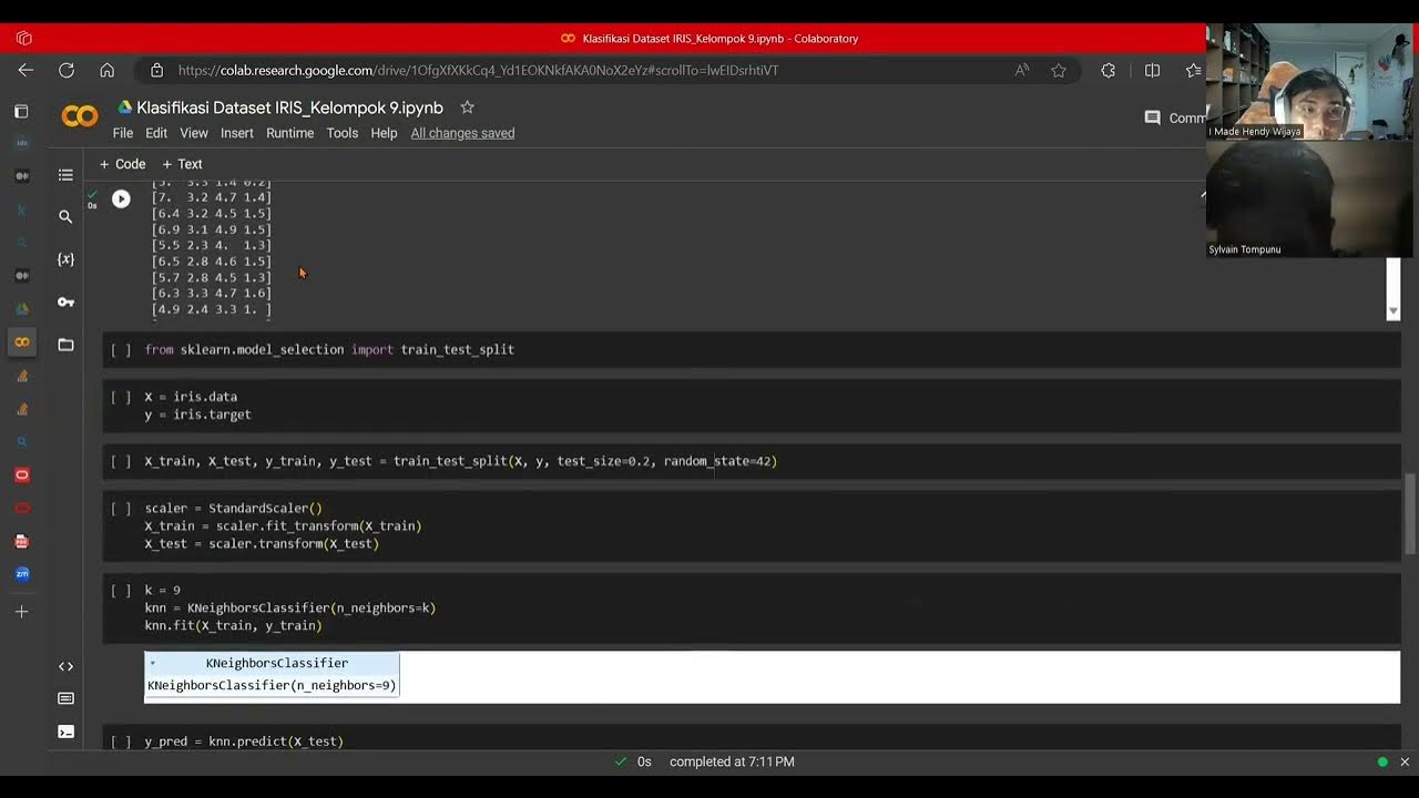Klasifikasi IRIS DATASET Menggunakan Algoritma KNN dengan Pyhton ...