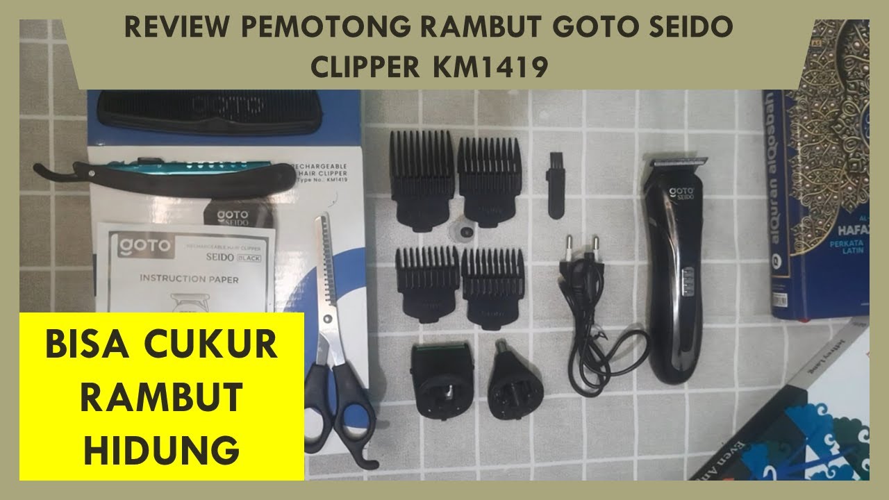 REVIEW GOTO SEIDO CLIPPER KM1419 - YouTube