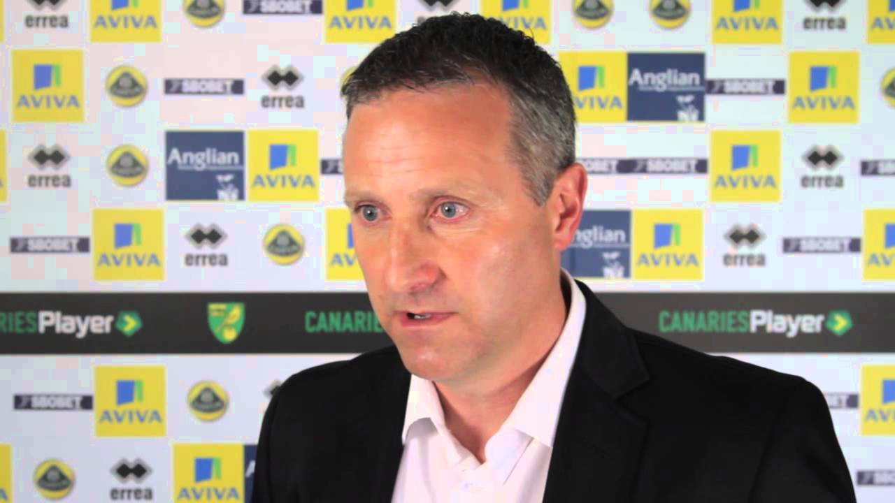 Neil Adams: FIRST INTERVIEW as Norwich City Manager - YouTube