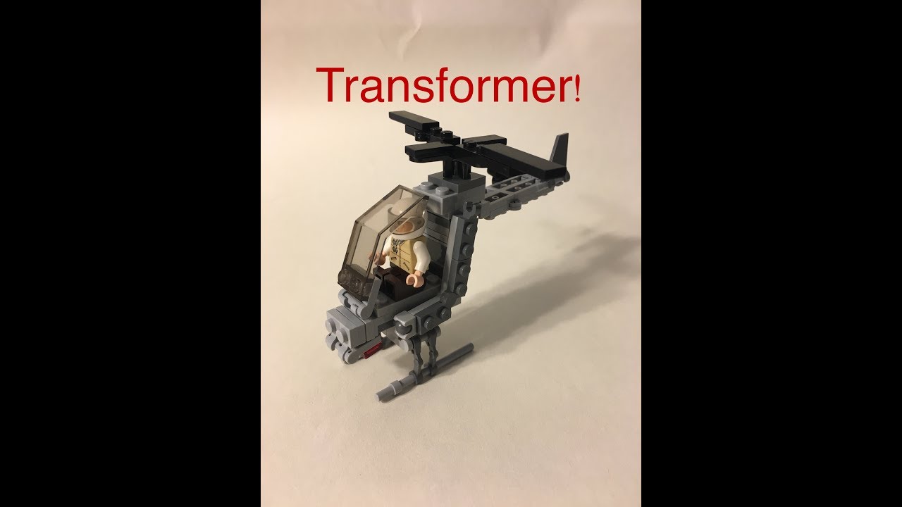 Lego WWII Small Helicopter Transformer (Part 5 in WWII Lego ...