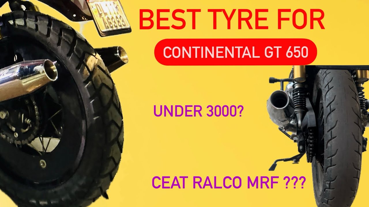 Best Tyres for Royal Enfield GT 650 - YouTube