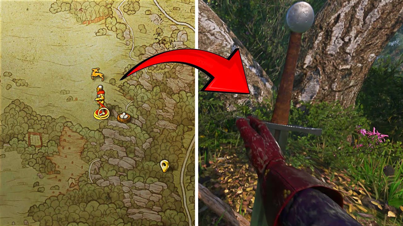 How to Find the Hermit's Grave/Ambrose's Broken Sword (Location Guide ...