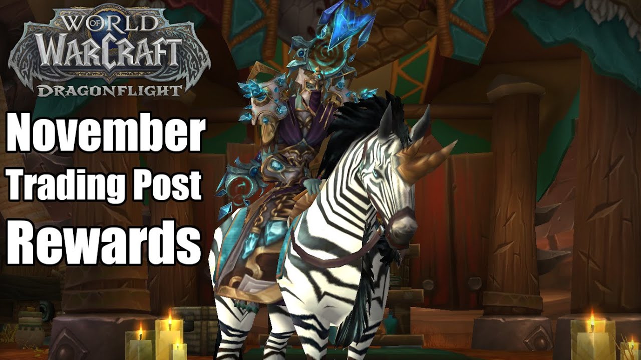 Everything In The Trading Post In This Month Of November - YouTube