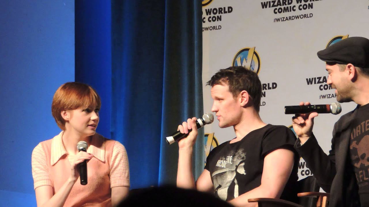 Doctor Who Panel Matt Smith & Karen Gillan Philadelphia Comic Con Part ...