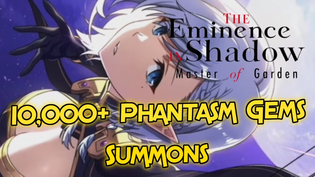 The Eminence In Shadow: Master Of Garden - Adult Beta Banner Summons ...