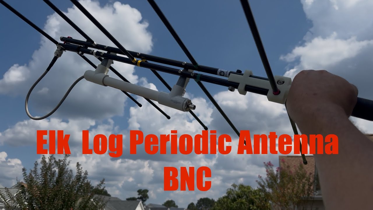 Elk Antennas Log Periodic BNC MOD - YouTube