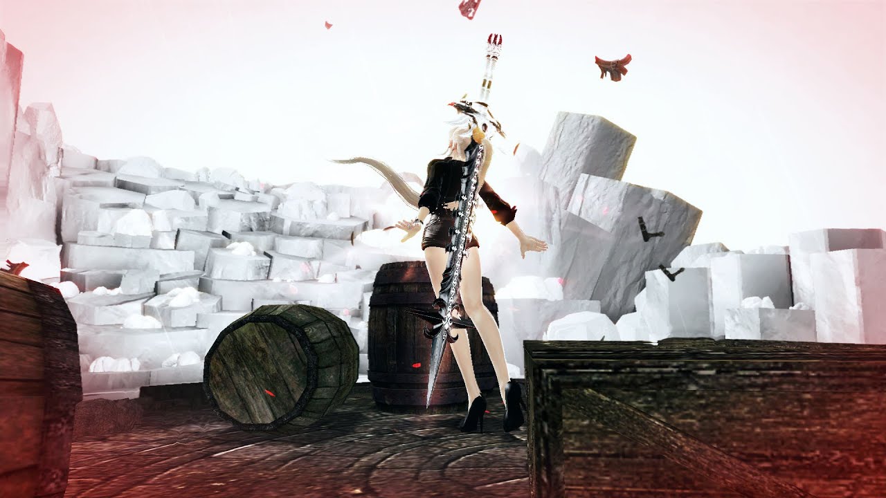 [4K]Vindictus Neamhain Delia SOLO/ 新瑪奇英雄傳 邪念之海 王女 SOLO - YouTube