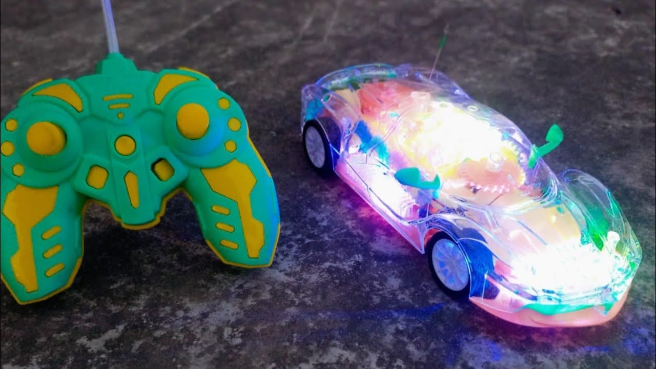 Remote Control Rc Transparent Car Unboxing - YouTube