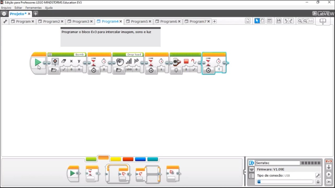 Bloco Ev3 #05 by Prof Regina Carneiro #inovareaprender - YouTube