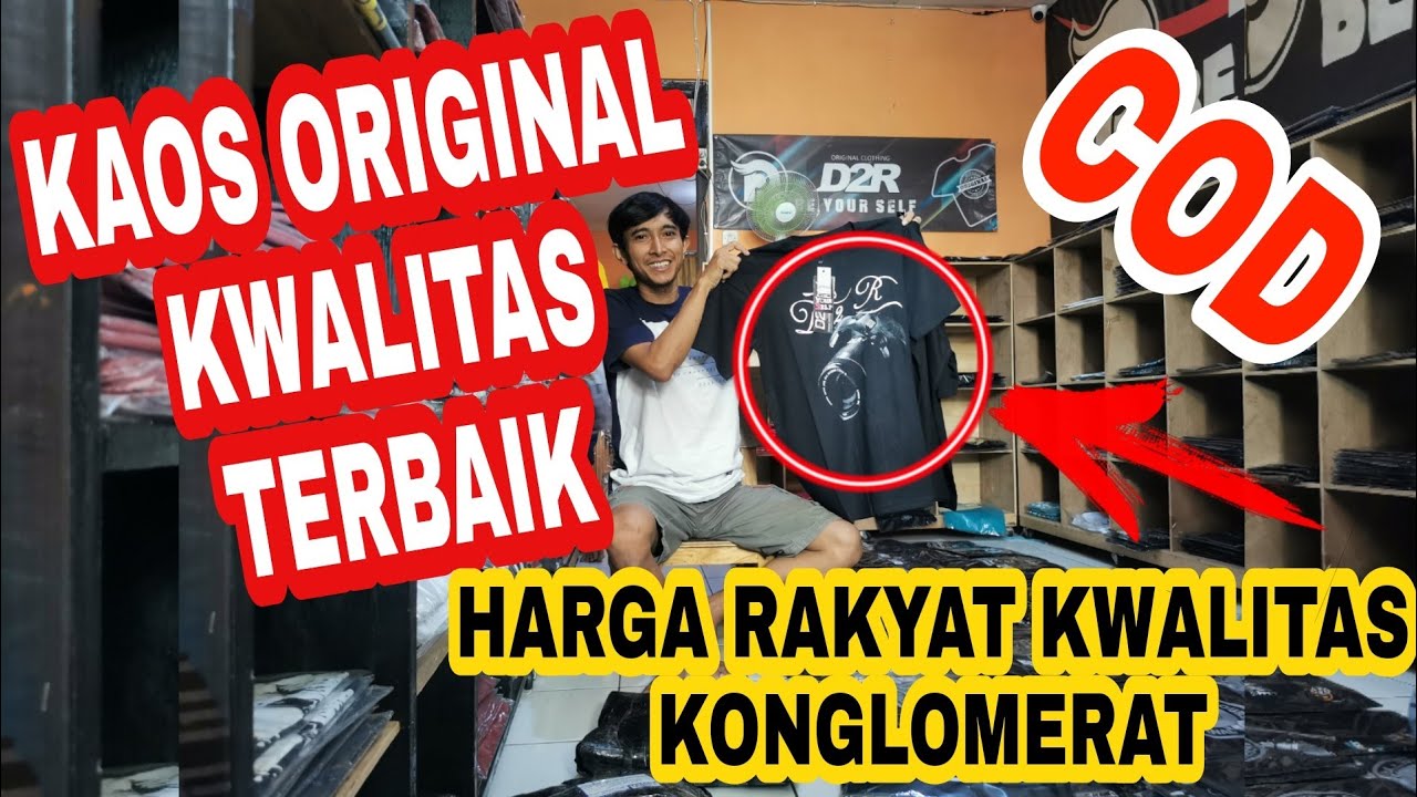 REVIEW KAOS DISTRO ORIGINAL BRAND D2R TERBARU BISNIS ONLINE PALING ...