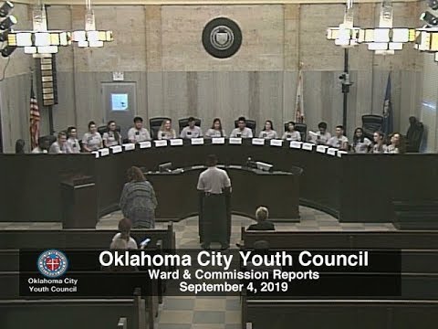 Oklahoma City Youth Council - Wednesday, September 4, 2019 - YouTube