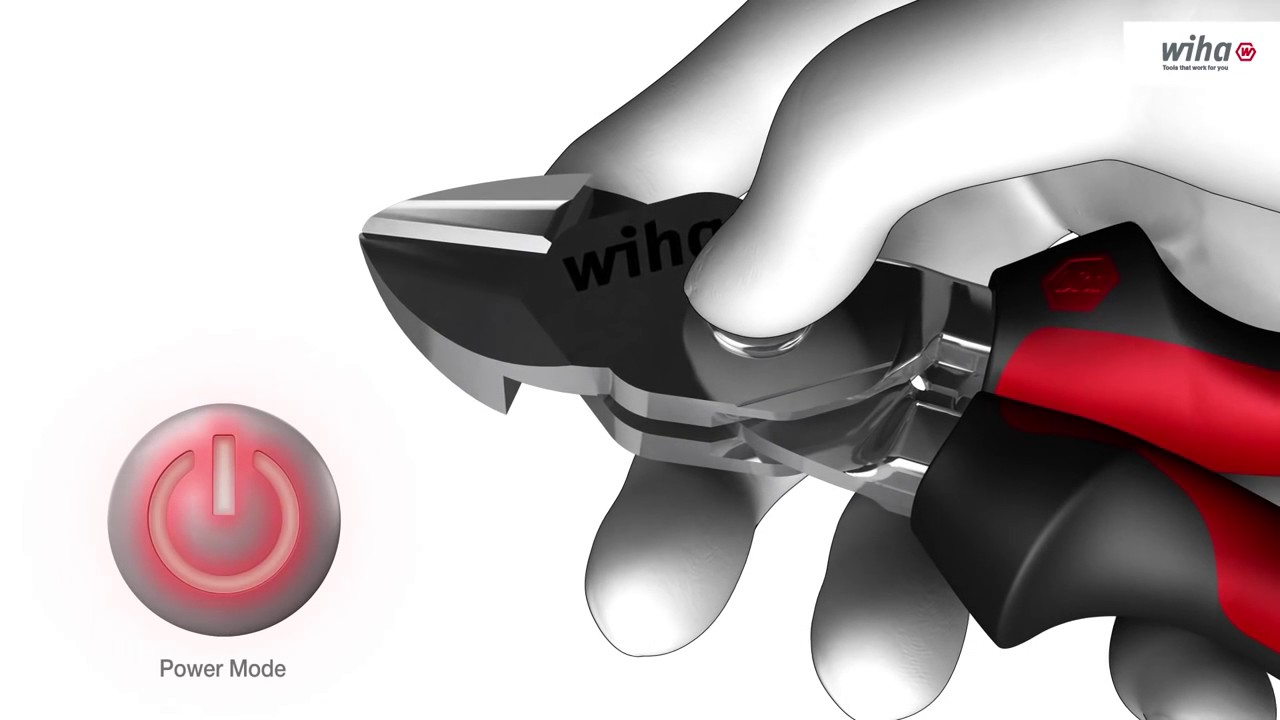 Silné bočné cvikacie kliešte Wiha BiCut (38190,38191,38060) - YouTube