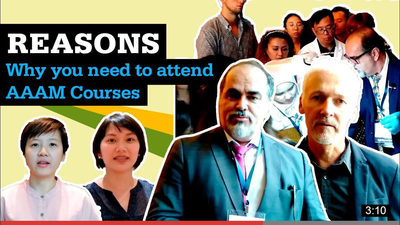 Reasons why you need to attend AAAM Courses - YouTube