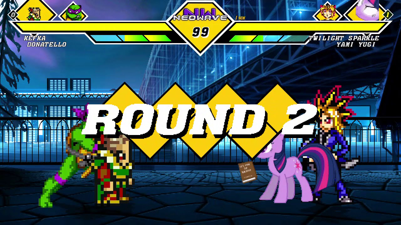 Mugen Random Battle #008: Team Kefka Vs. Team Twilight Sparkle - YouTube