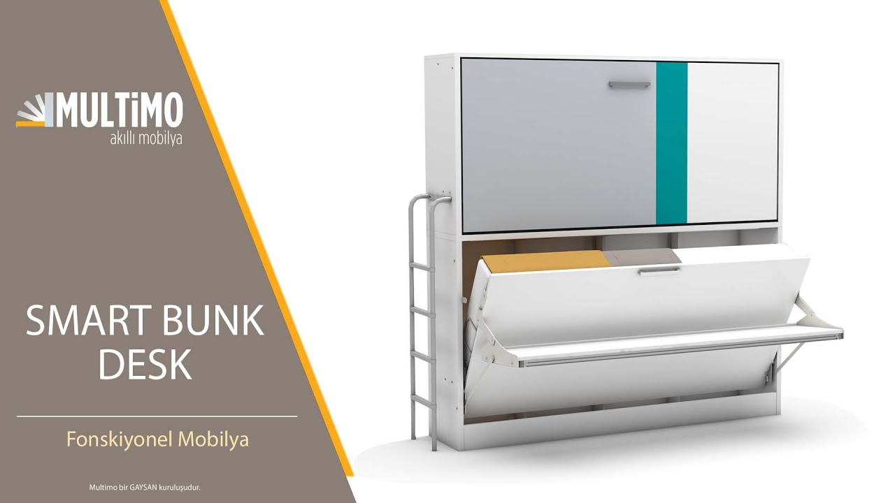 Smart Bunk Desk - Multimo - YouTube