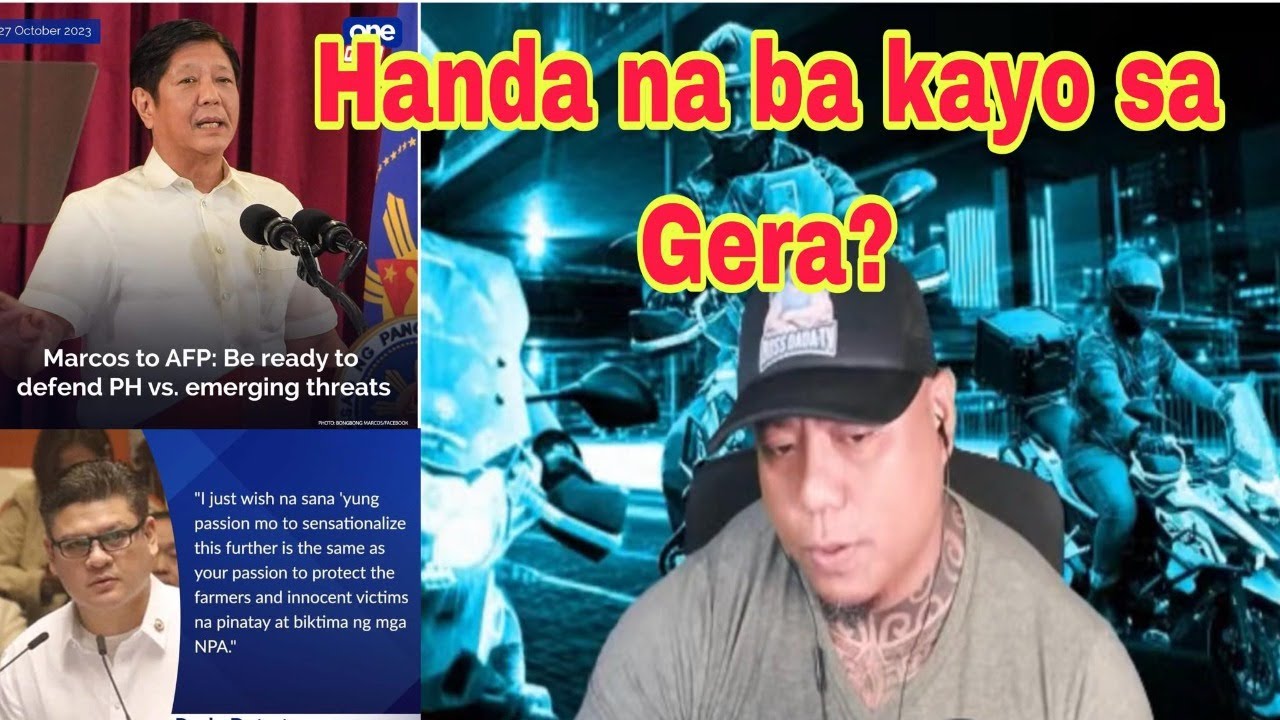 Pilipinas pinag hahanda na | ready na ba kayo sa giyera? - YouTube