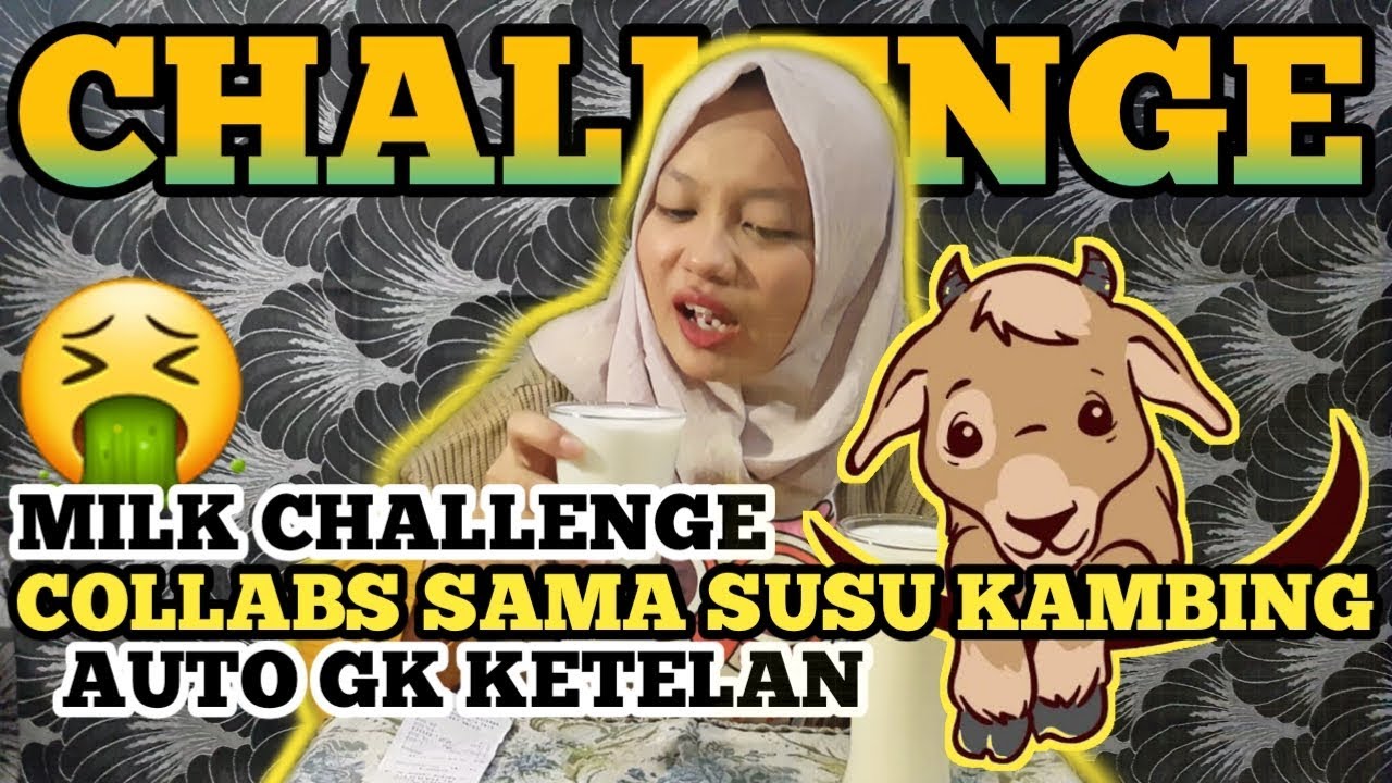 CHALLENGE | MINUM SUSU SAMPAI MUNTAH. - YouTube