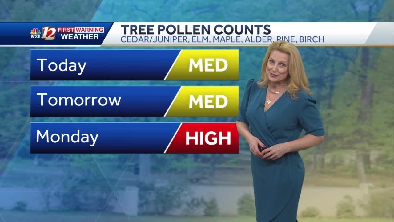 Clouds returning Sunday plus a warming trend begins again this week ...