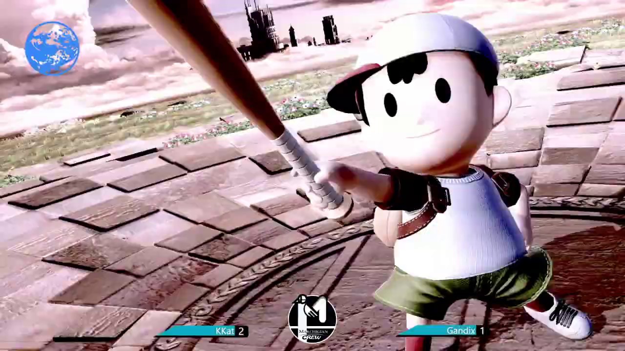 CSU12 - KKat (Inkling, Meta Knight) vs Gandix (Ness) - Winners Semis ...