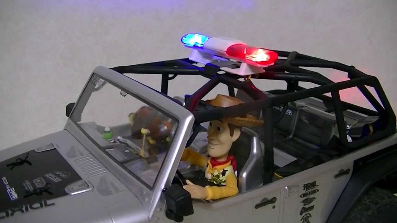 HobbyKing Police Car LED Lighting System Oval Style - YouTube