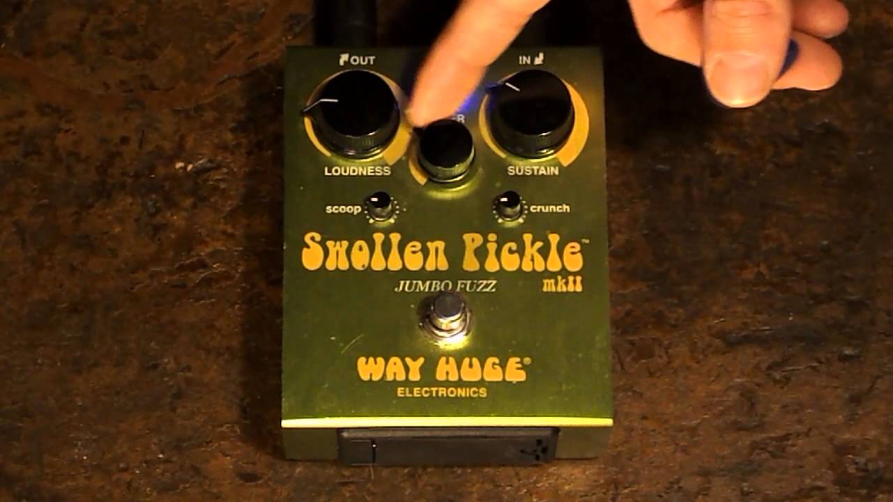 Bass Guitar Swollen Pickle Demo - YouTube