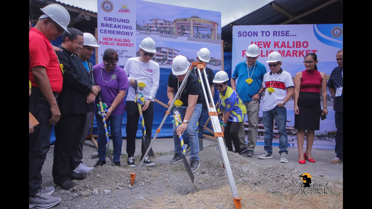 Ground Breaking of Kalibo Public Market - YouTube
