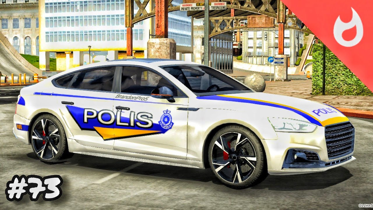 HOW TO MAKE AUDI S5, Police Malaysian design (Volvo) in Car Parking ...
