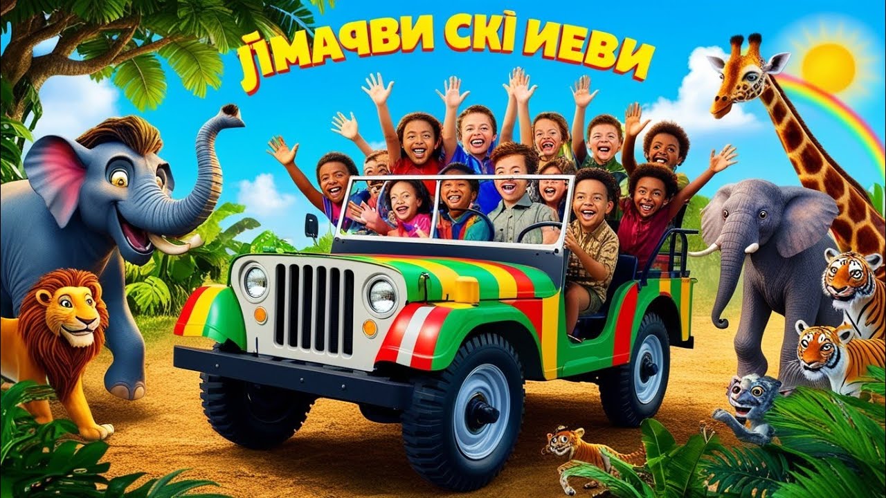 Jungle Safari: A Fun-filled Adventure, kids song #nurseryrhymes # ...