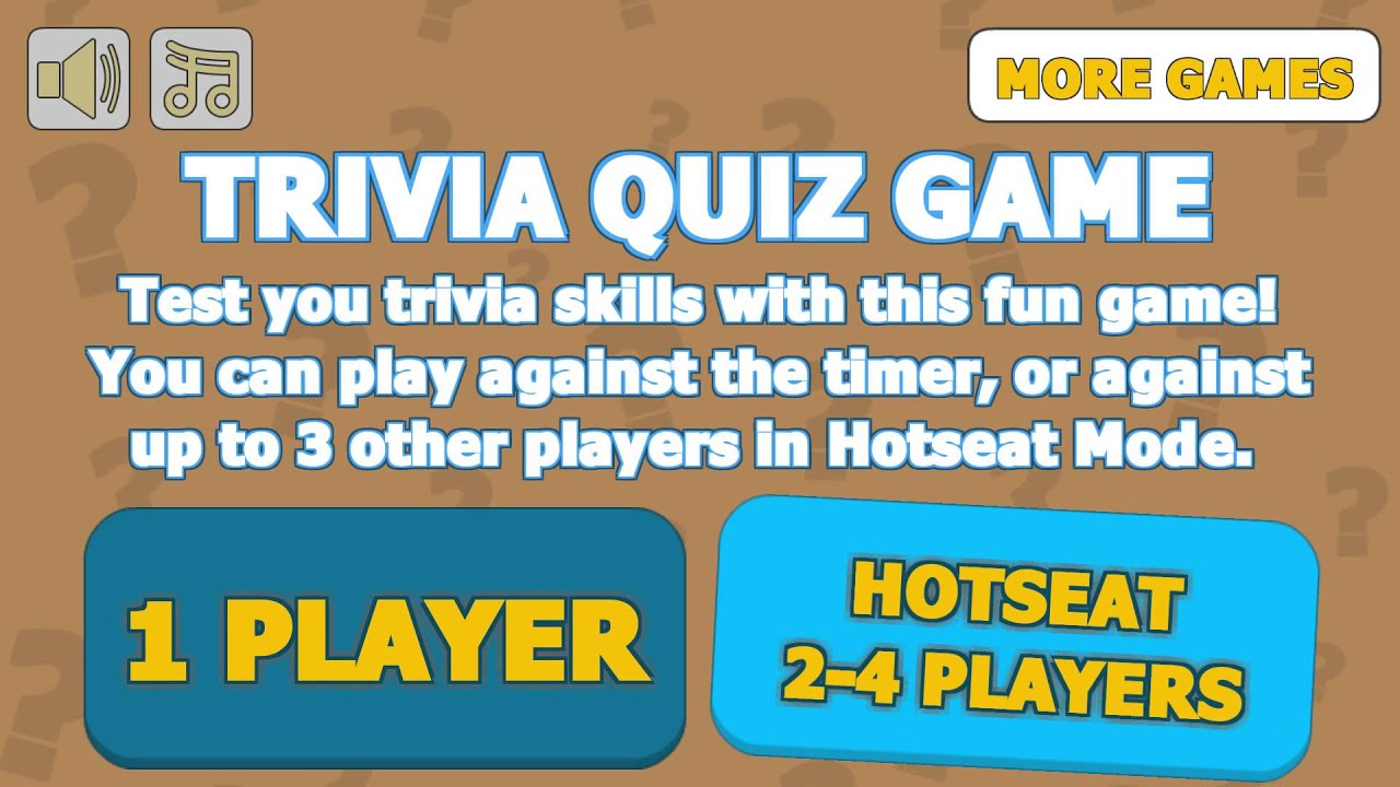 Trivia Quiz Game 1.14 - YouTube