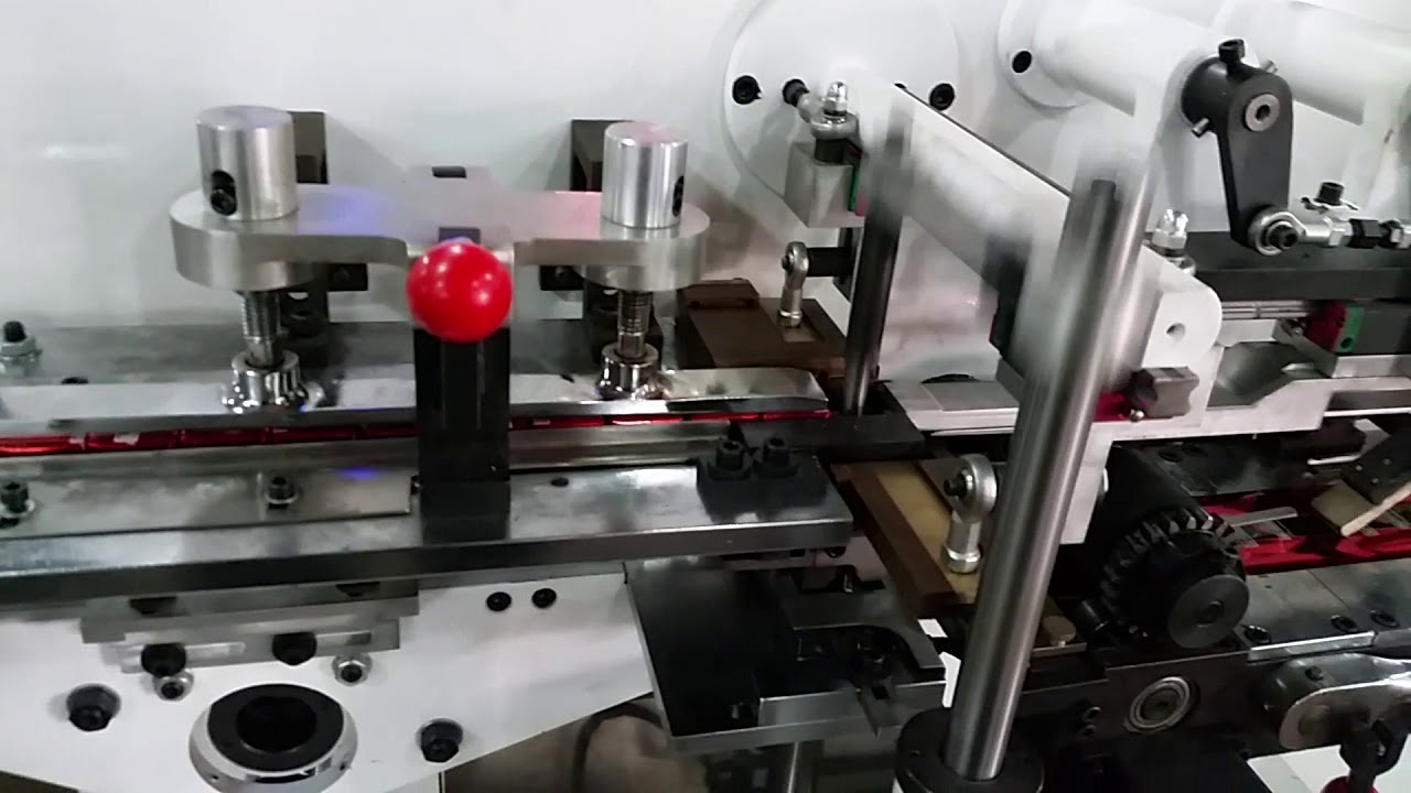 Square Chocolate Fold Wrapping Machine - YouTube