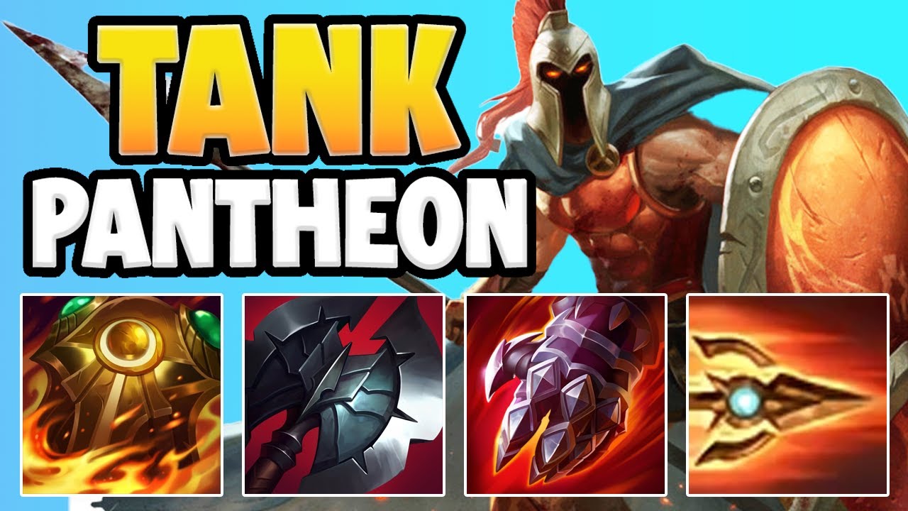 THIS IS STUPID... HOW CAN TANK PANTHEON DO THIS MUCH DAMAGE!? WTF RIOT ...