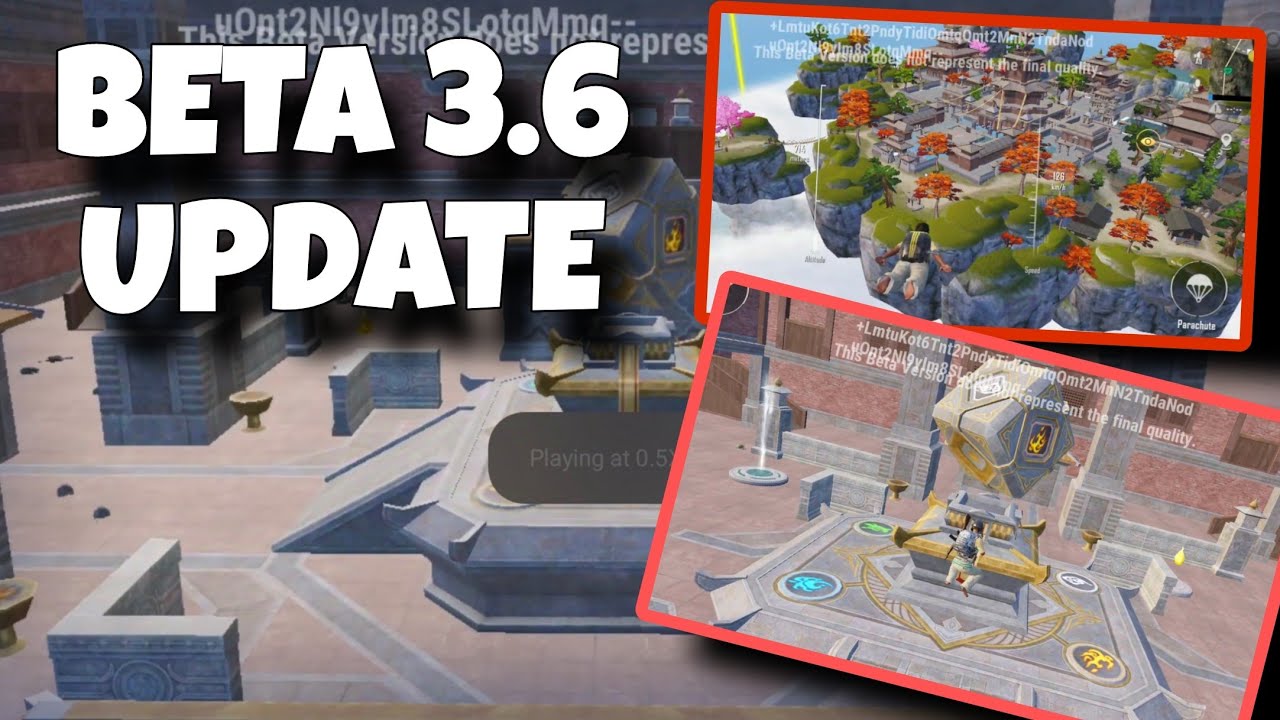 PUBG/BGMI 3.6 Update All Features 🤤| Beta 3.6 Update | TrignoSec - YouTube