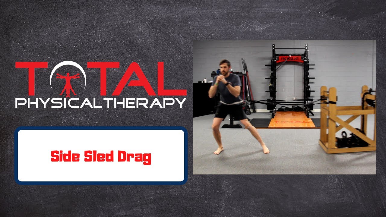 Side Sled Drag - YouTube