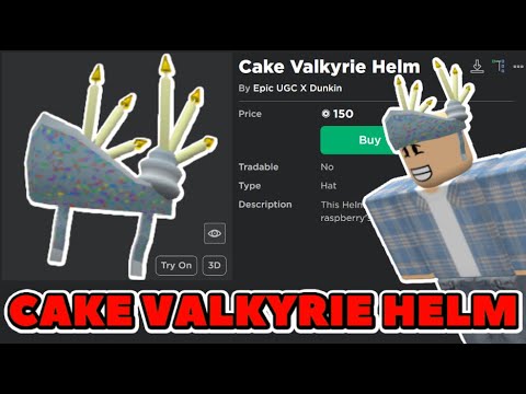 Roblox UGC Cake Valkyrie Helm *150 Robux* - YouTube