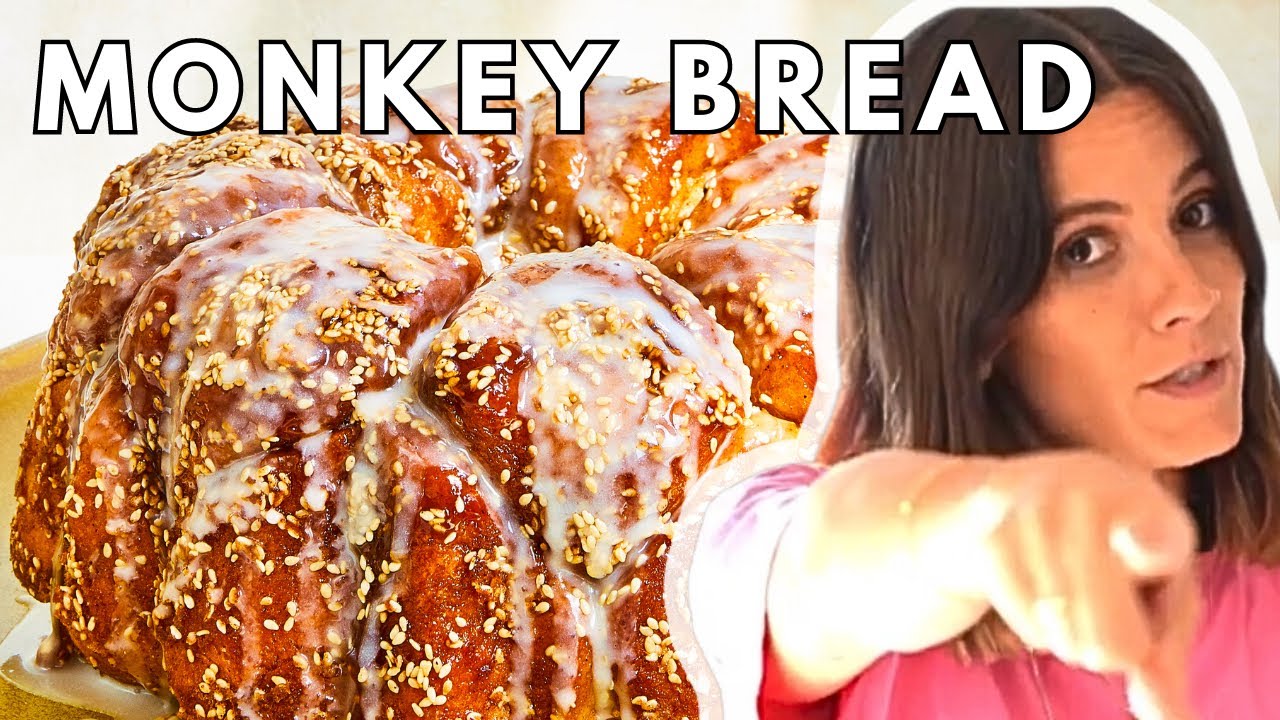 Crazy Delicious Sesame Challah Monkey Bread Recipe | Eden Eats - YouTube