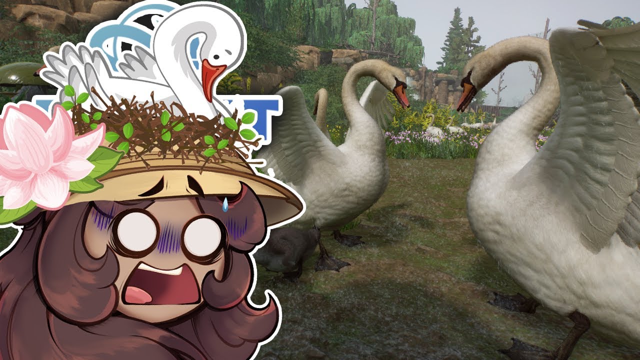 Fighting Against the CURSE of Swan Lake?! 🦢👑 Planet Zoo: Fantasy Forest ...