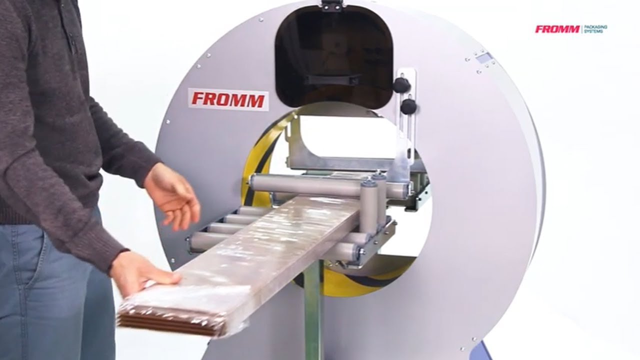 FV300/50 Semi-Automatic Orbital Stretch Wrapper | FROMM - YouTube