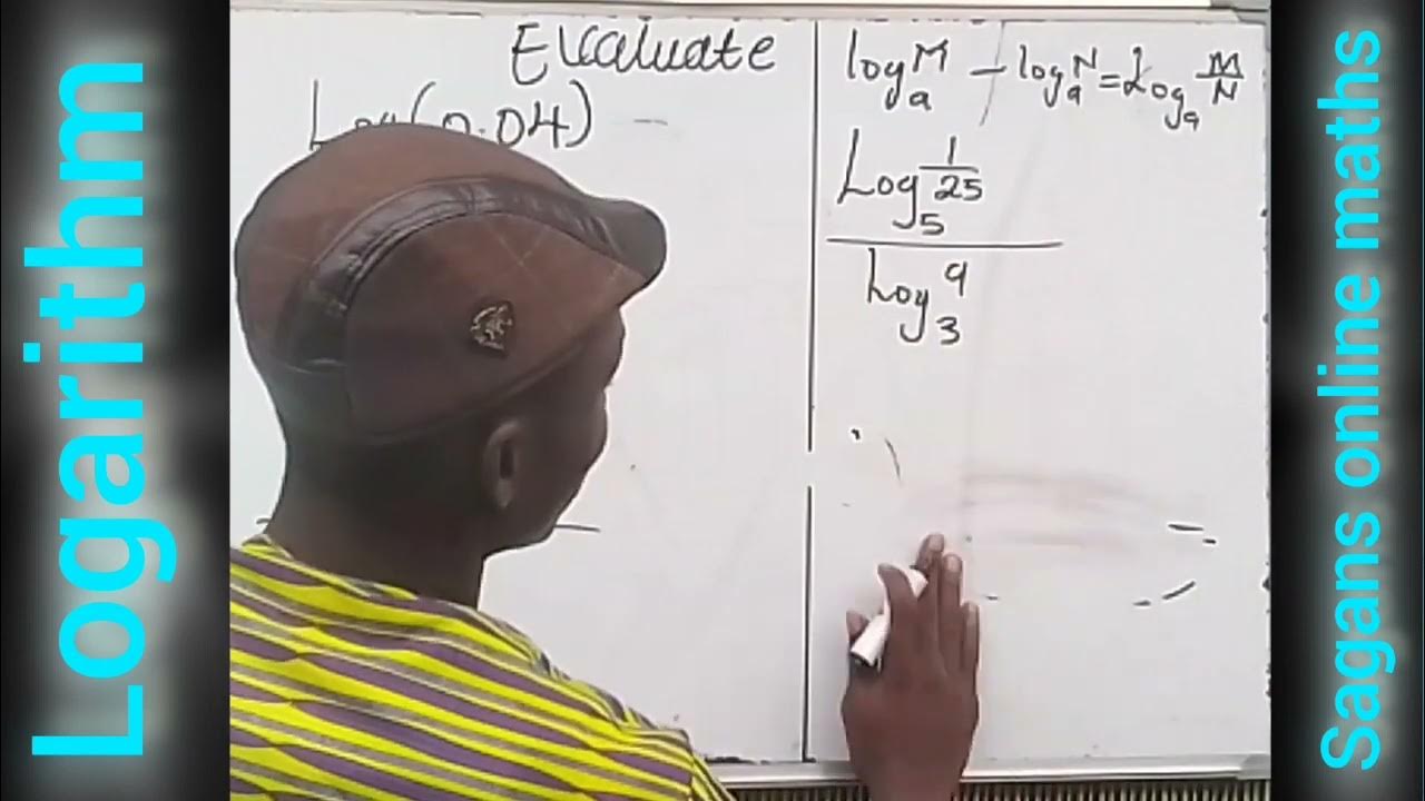 HOW TO SOLVE LOGARITHM WITHOUT TABLE - YouTube